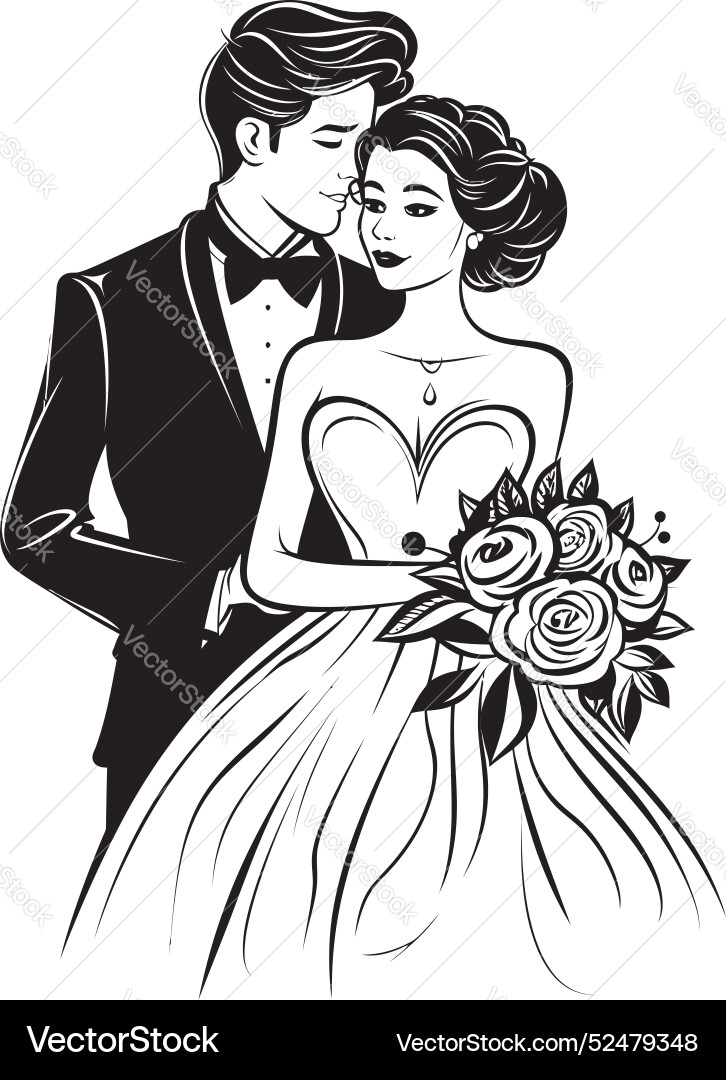 Matrimonial eternity black logo design eternal Vector Image