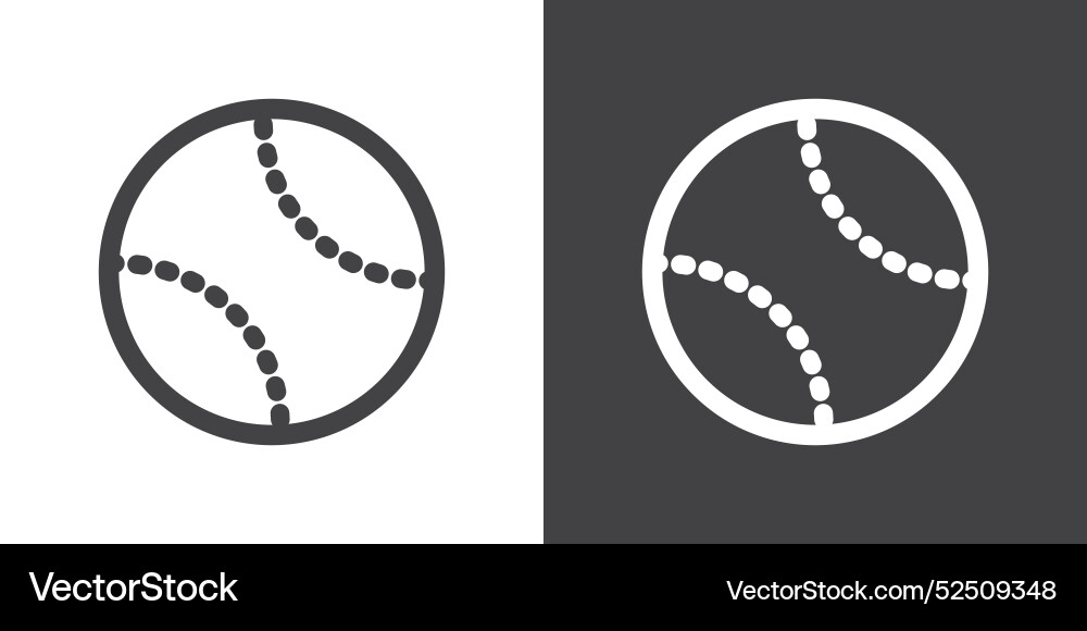 Tennis ball icon Royalty Free Vector Image - VectorStock