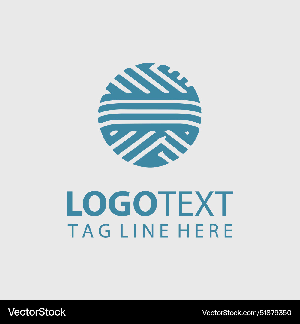 Knitting logo Royalty Free Vector Image - VectorStock