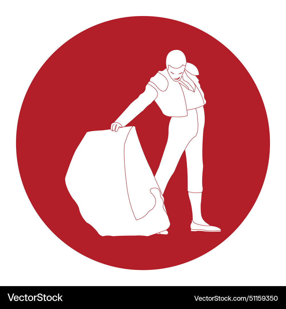 Matador icon Royalty Free Vector Image - VectorStock