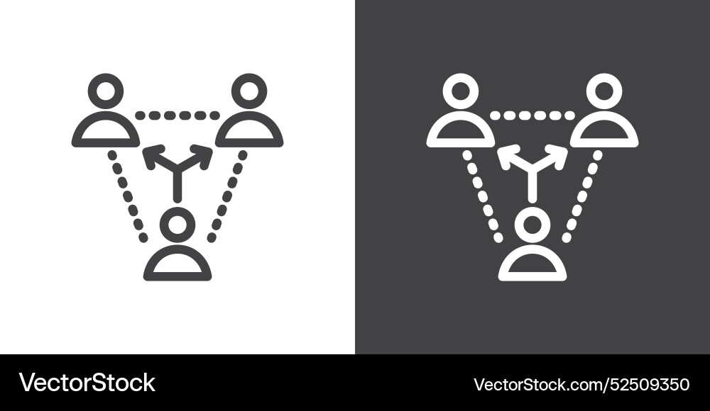 Third party icon Royalty Free Vector Image - VectorStock