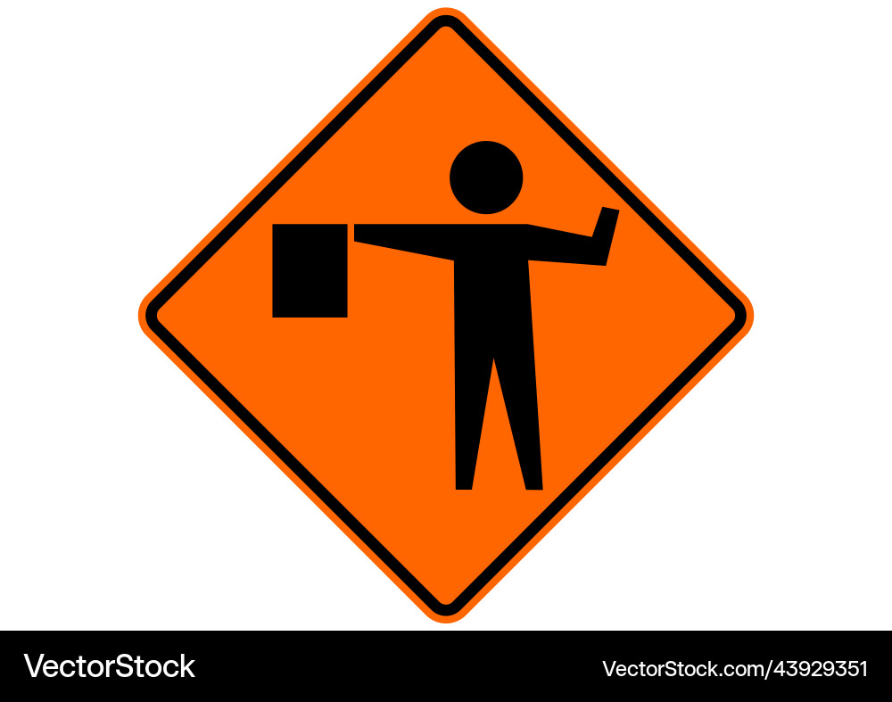 Flagger Royalty Free Vector Image - VectorStock