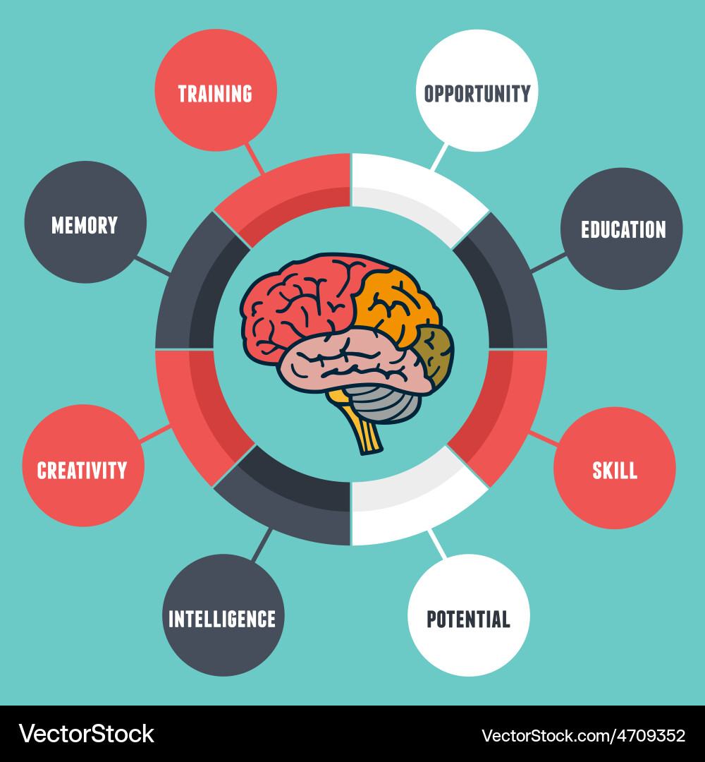 Brain Abilities & Cognitive Skills Infographic
