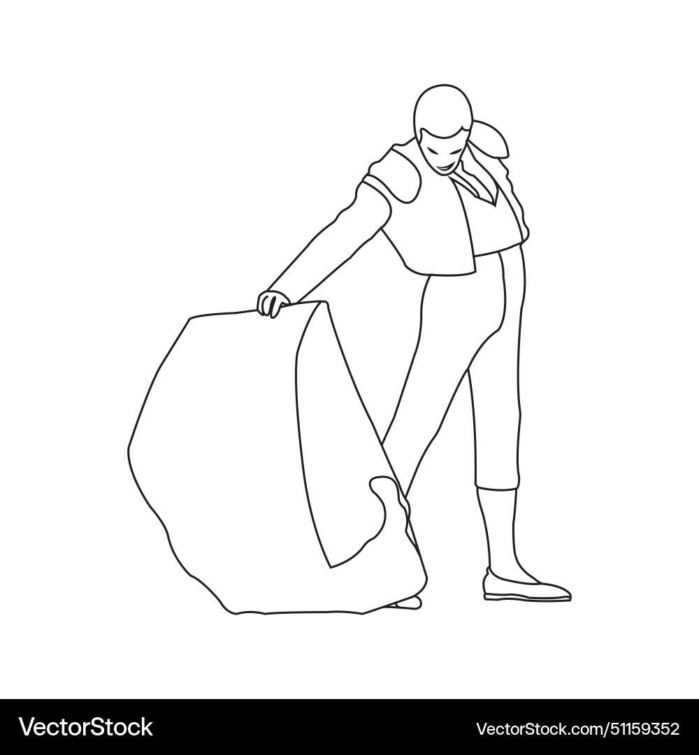 Matador icon Royalty Free Vector Image - VectorStock