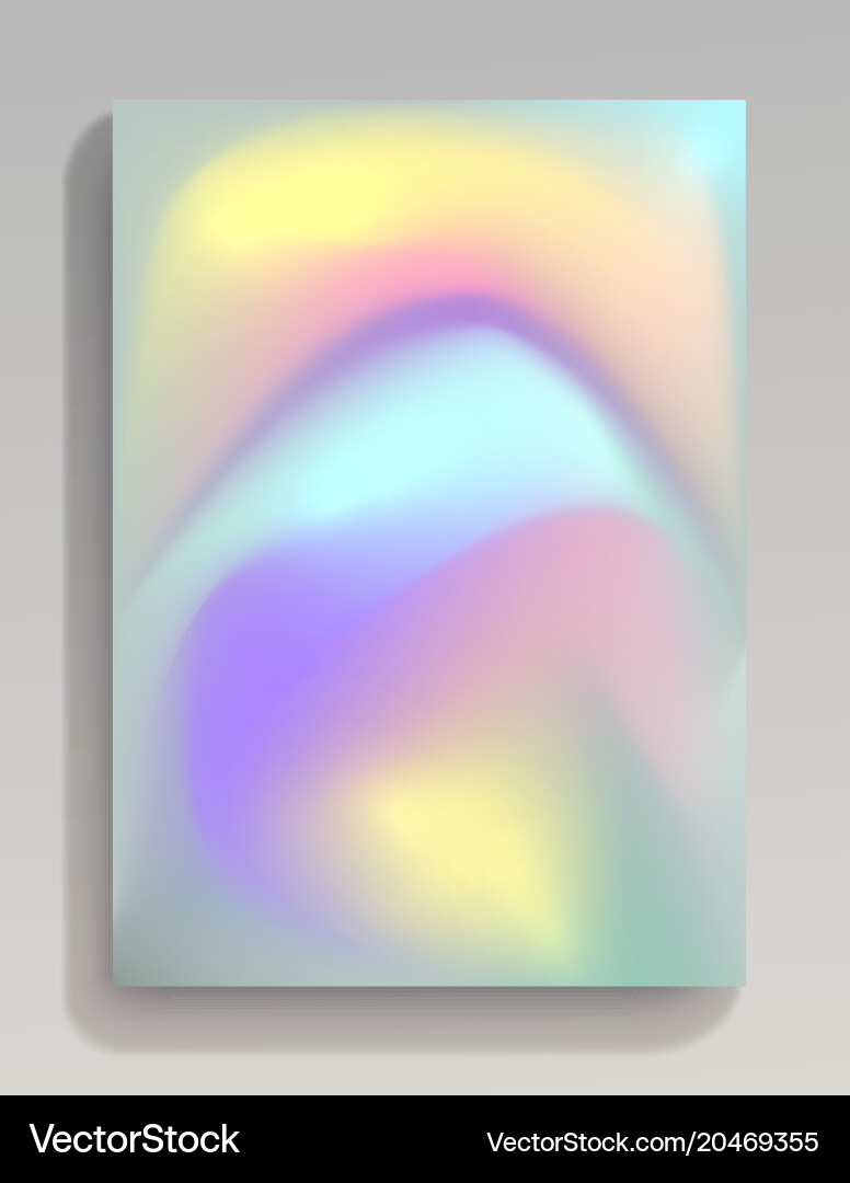 Voumetric colorful foil paper Royalty Free Vector Image