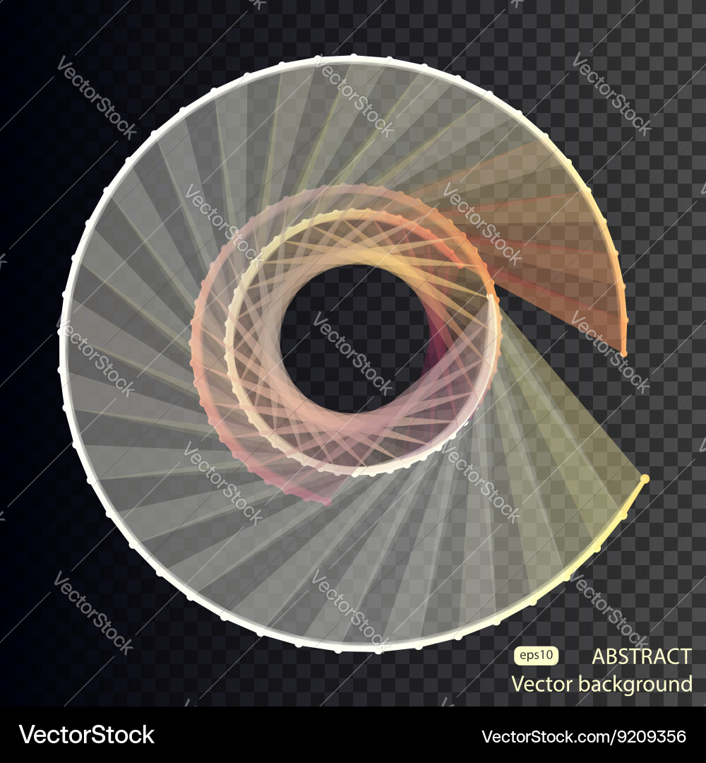 Abstract mesh spheres futuristic Royalty Free Vector Image