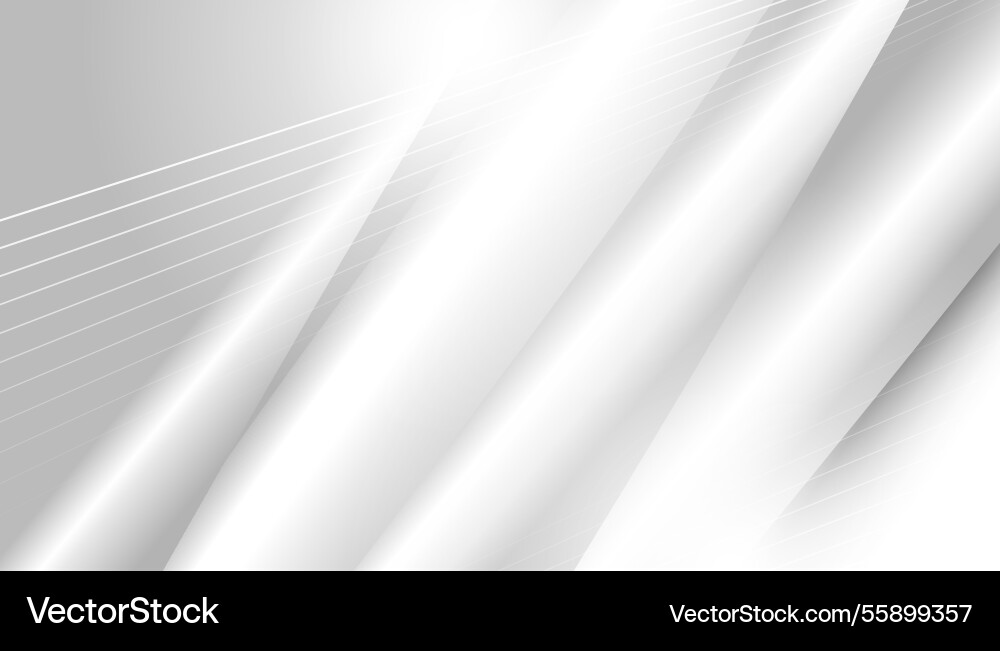 Abstract white wave background Royalty Free Vector Image
