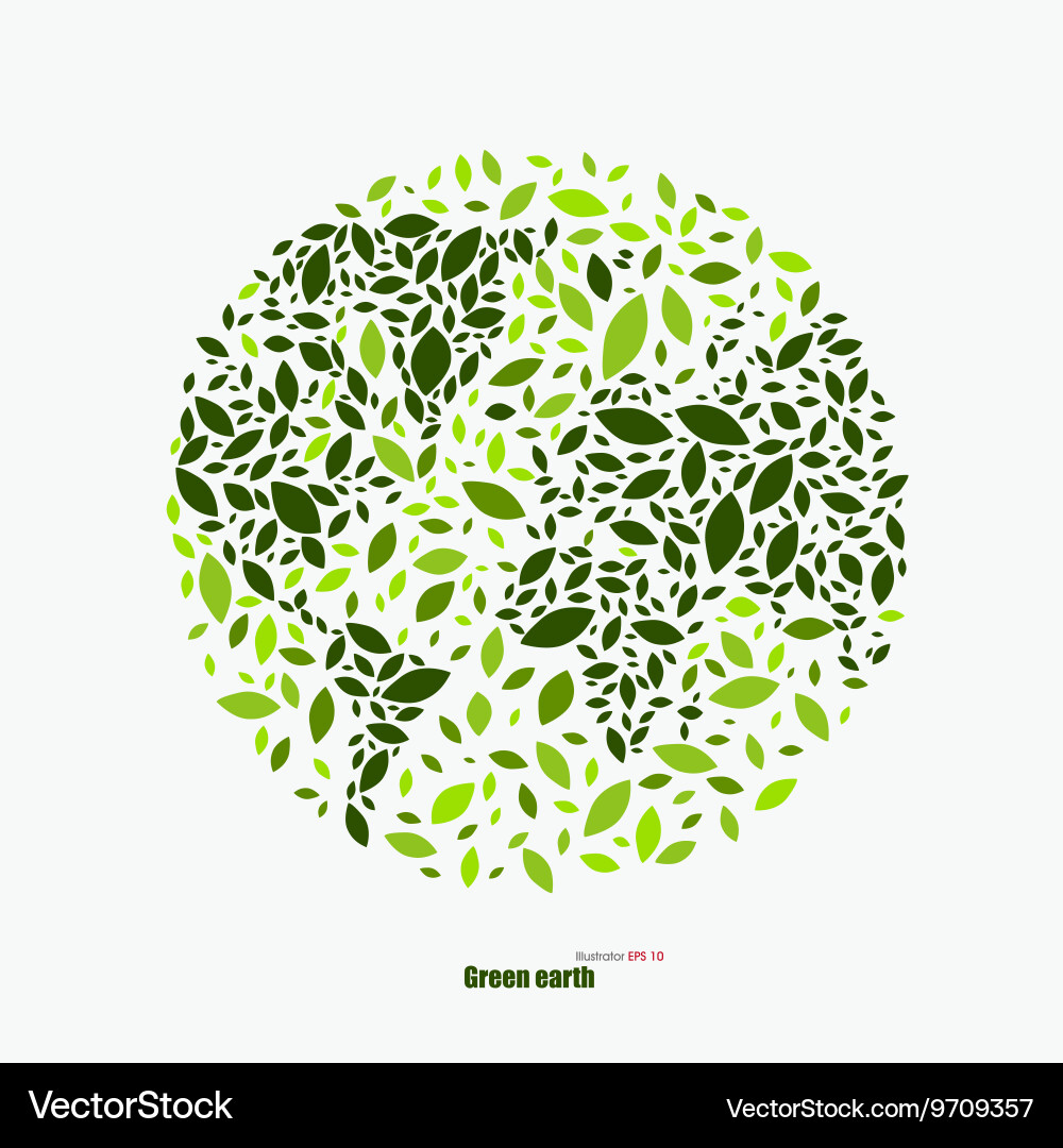 Pattern of the earth Royalty Free Vector Image