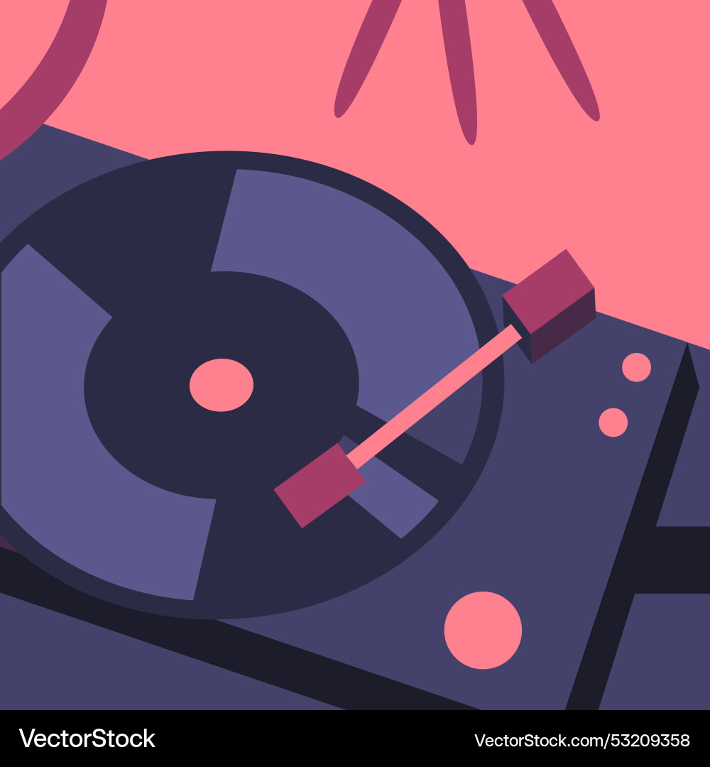 Ancient music recording Royalty Free Vector Image