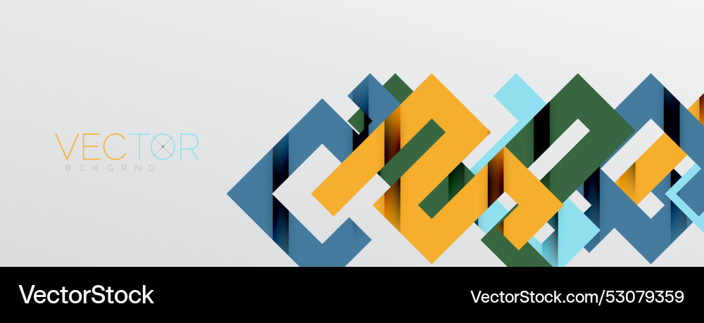 Color bend lines with shadow texture effect Vector Image