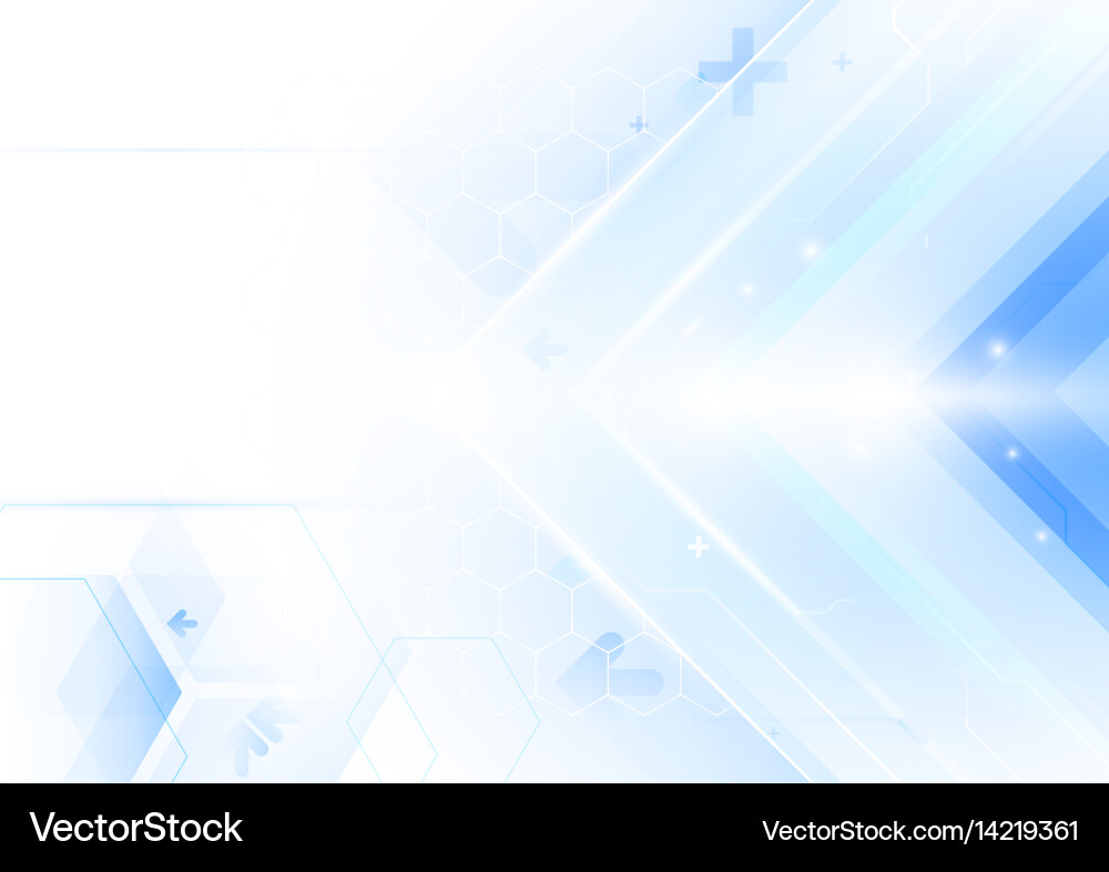 Soft lights abstract technology background Vector Image