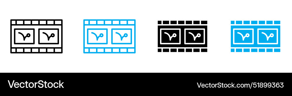 Animation graphic showcasing creative Royalty Free Vector