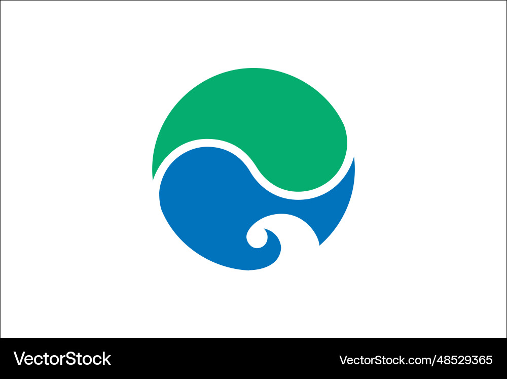 Hamamatsu flag Royalty Free Vector Image - VectorStock