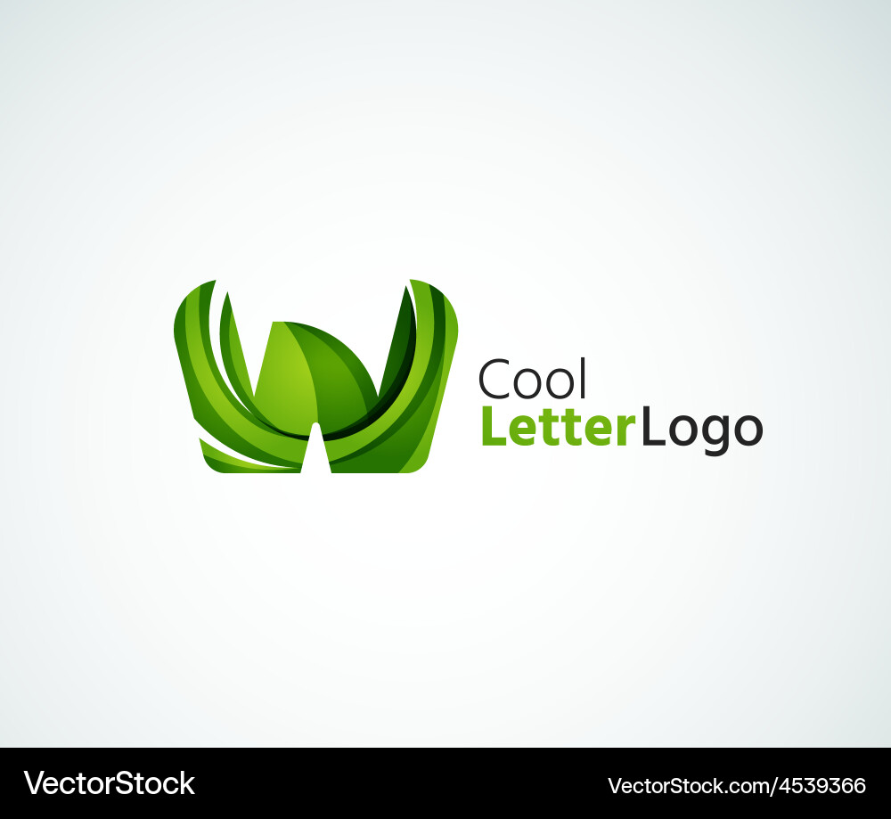 Letter logo Royalty Free Vector Image - VectorStock