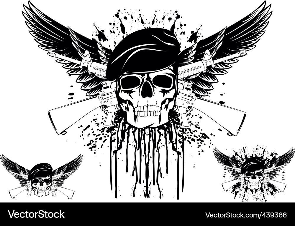 Skull Royalty Free Vector Image - VectorStock