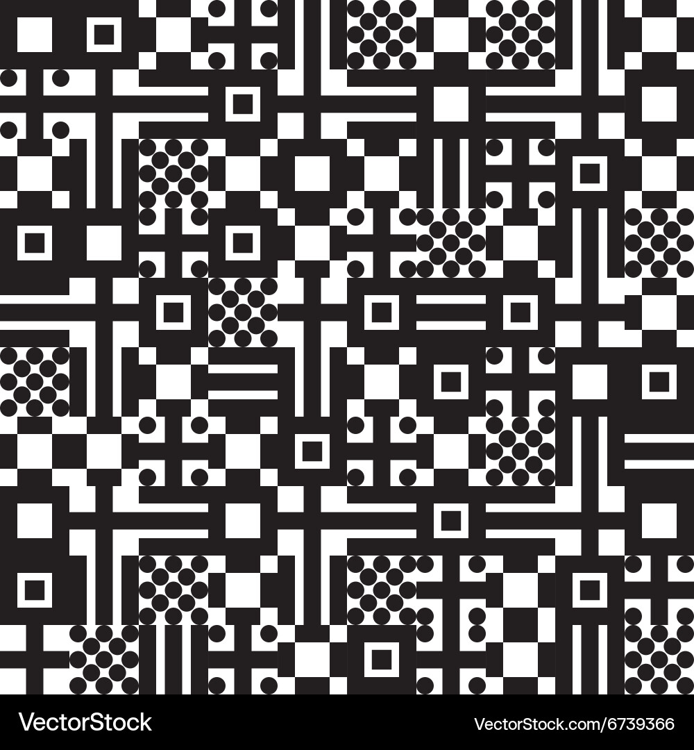 Square pattern black Royalty Free Vector Image