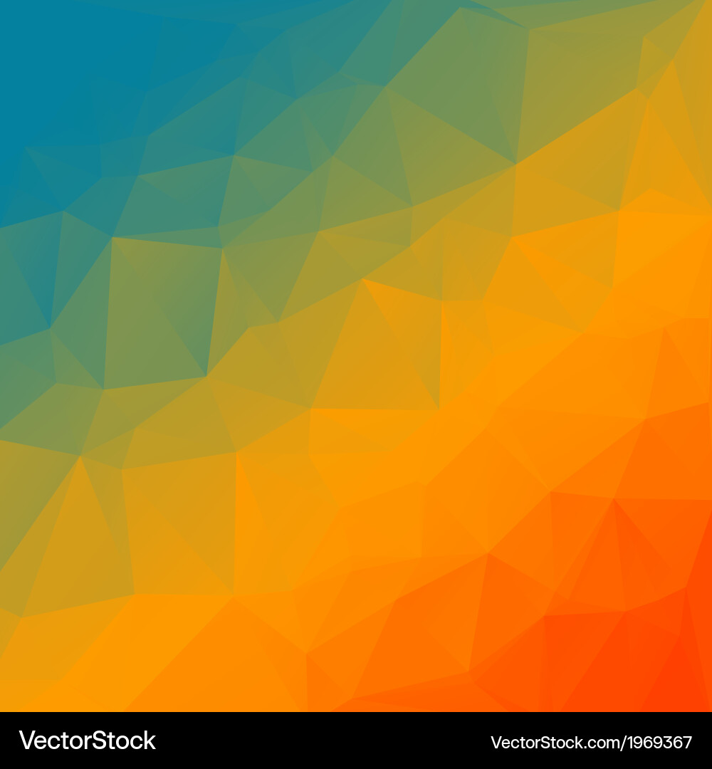 Rainbow Triangle Background Royalty Free Vector Image
