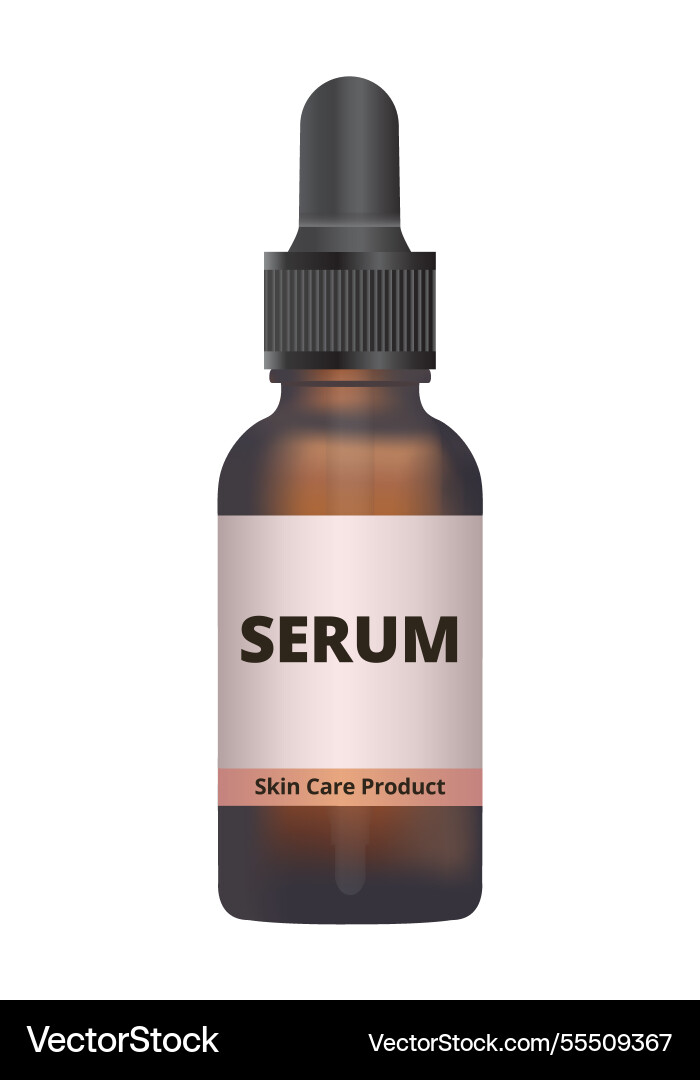 Serum skin care product Royalty Free Vector Image