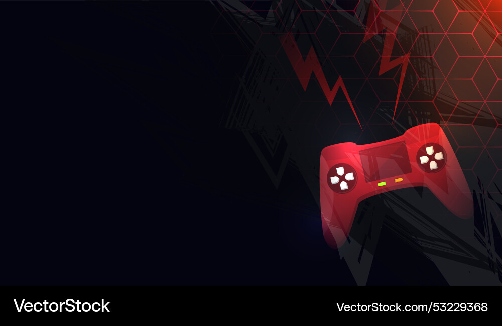 Eye catching electronic remote controller Vector Image