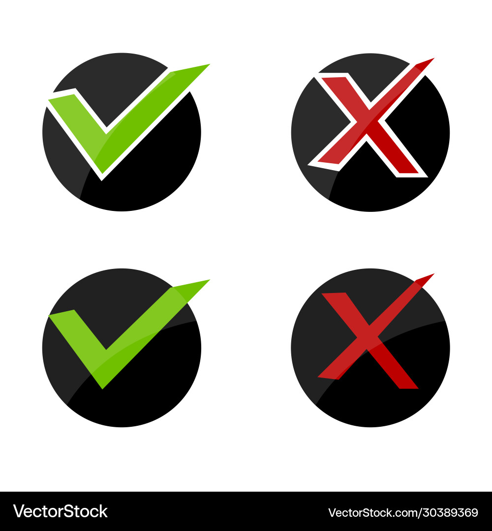 Check mark Royalty Free Vector Image - VectorStock