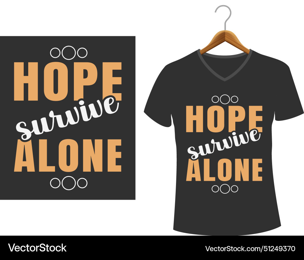 Background with motivational quote lettering Vector Image