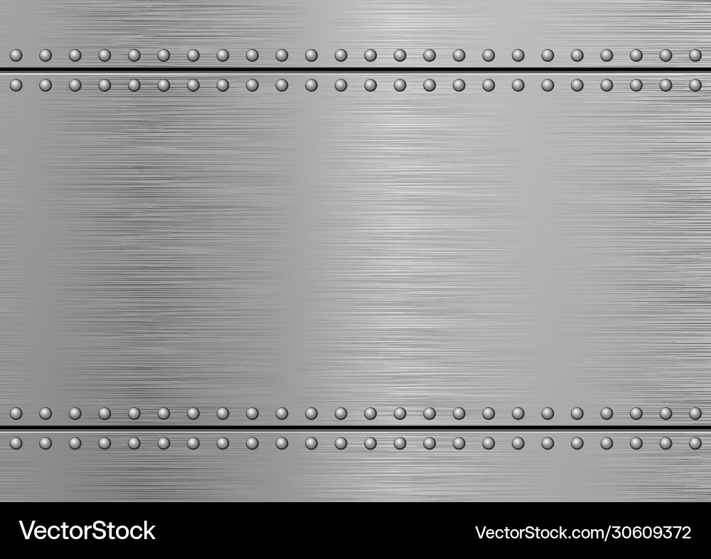 Brushed metal Royalty Free Vector Image - VectorStock