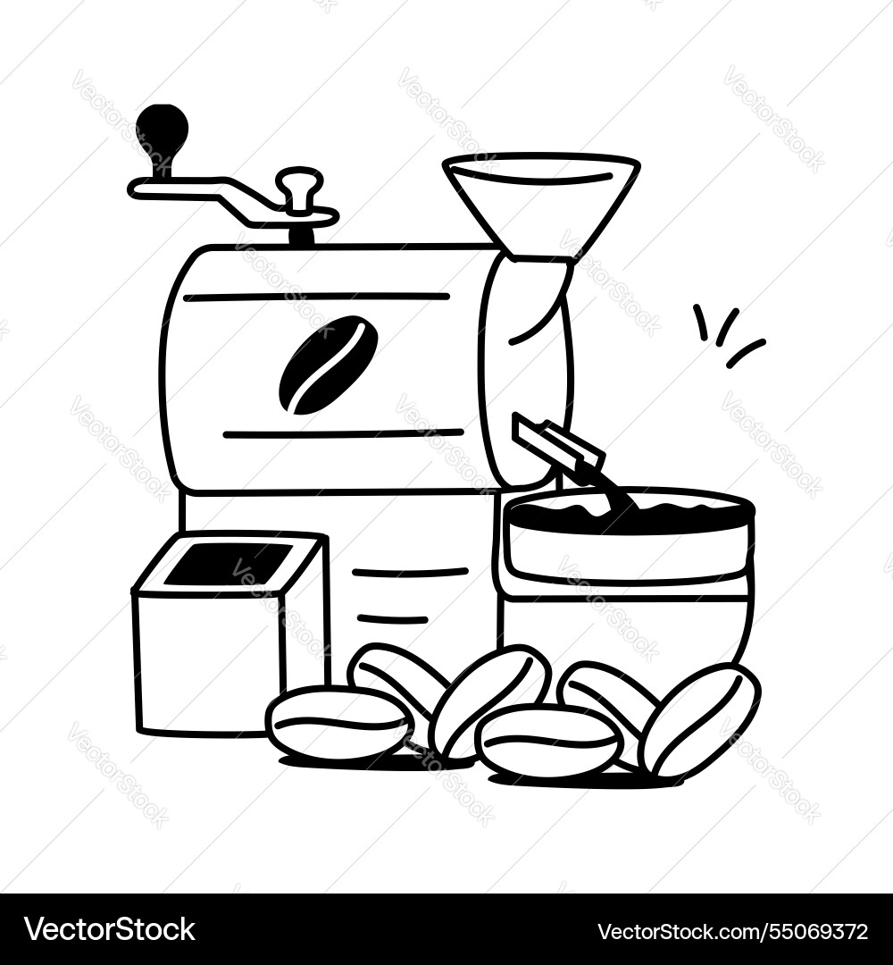 Coffee roaster Royalty Free Vector Image - VectorStock