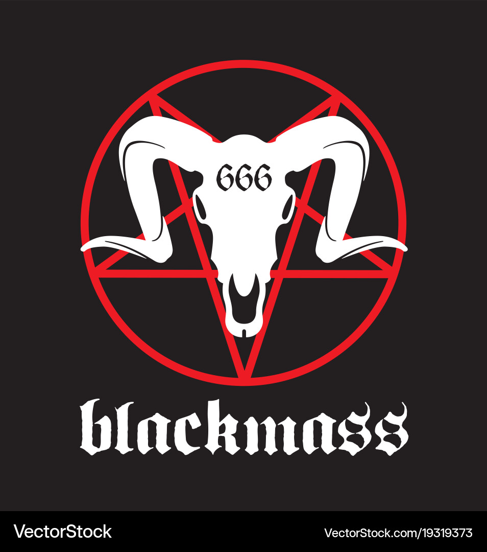 Black mass design Royalty Free Vector Image - VectorStock