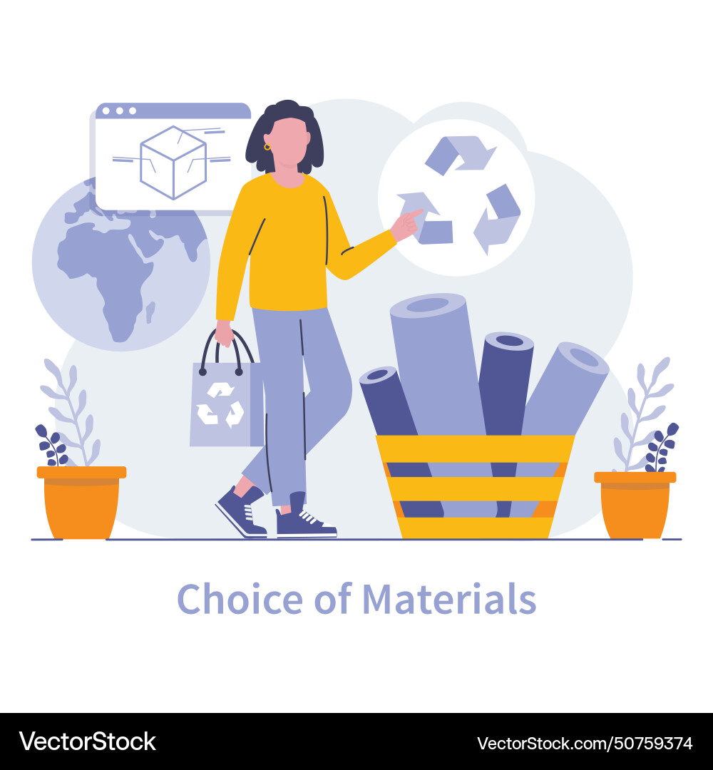 Product development concept flat Royalty Free Vector Image