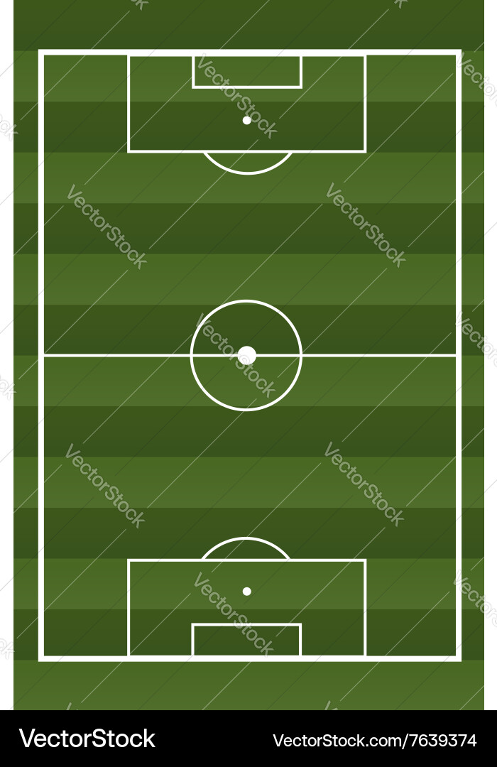 Soccer textured field Royalty Free Vector Image