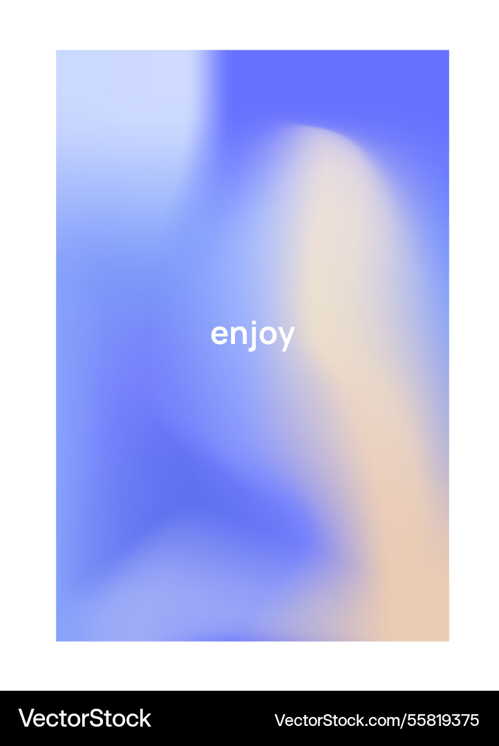 Abstract gradient with text Royalty Free Vector Image