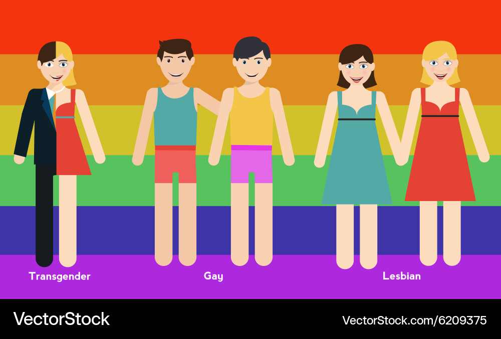 Lgbt person Royalty Free Vector Image - VectorStock