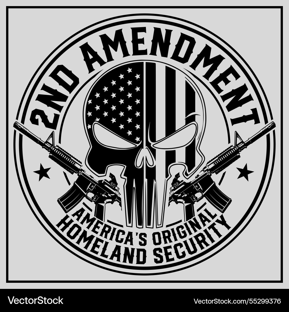 2a 2nd amendment svg second amendment svg Vector Image