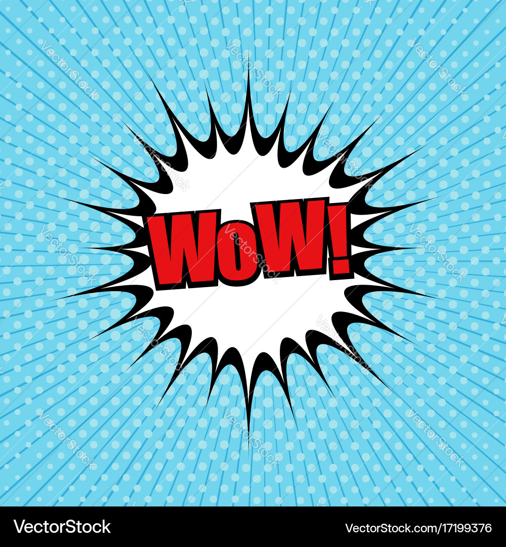 Comic book light background Royalty Free Vector Image
