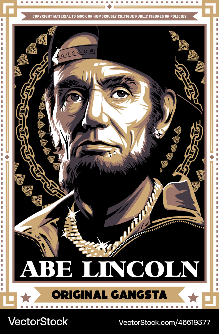 Abe lincoln Royalty Free Vector Image - VectorStock