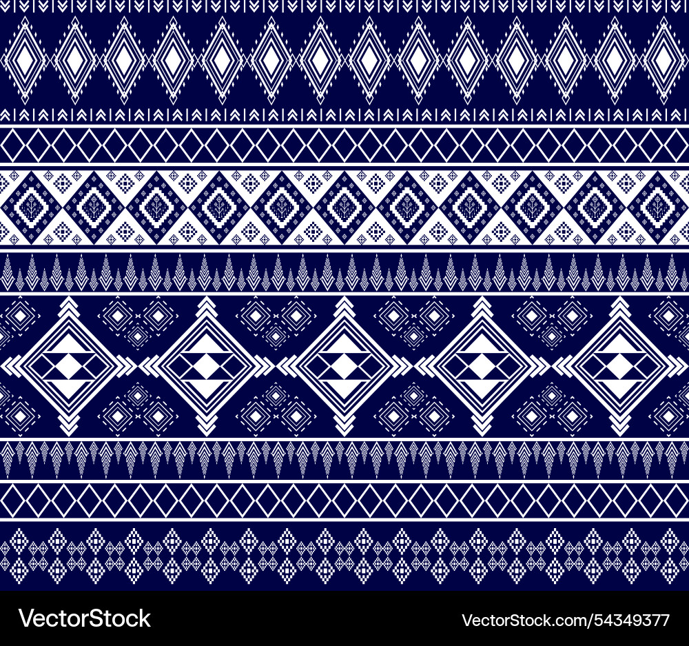 Abstract geometric ethnic pattern native american Vector Image