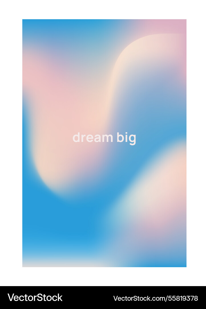 Abstract dreamy background Royalty Free Vector Image