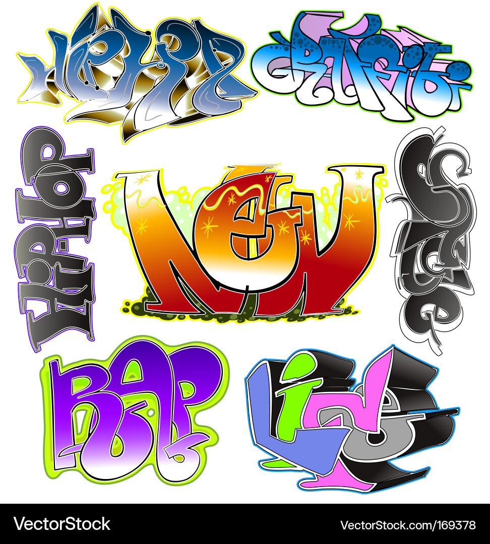 Urban Street Art Royalty Free Vector Image - VectorStock