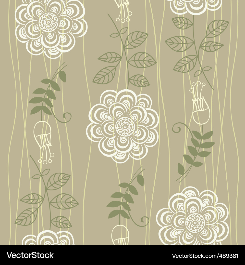 Vintage seamless patter Royalty Free Vector Image