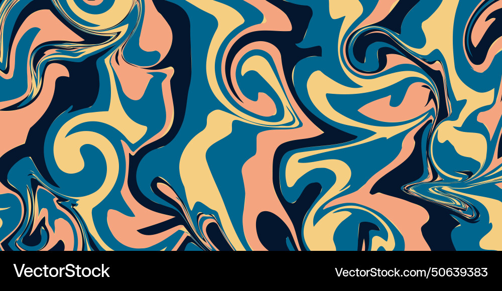 Abstract horizontal background with colorful Vector Image