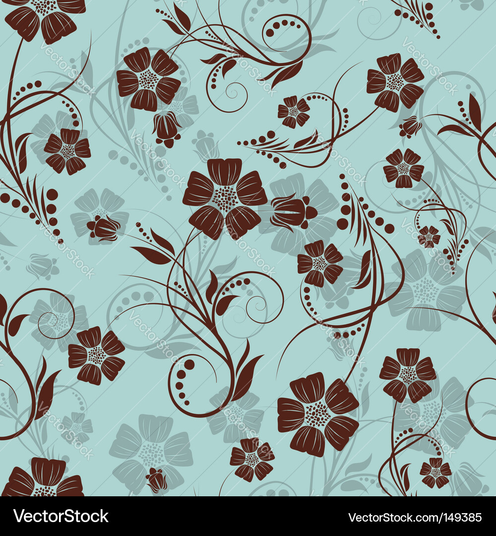 Floral background Royalty Free Vector Image - VectorStock