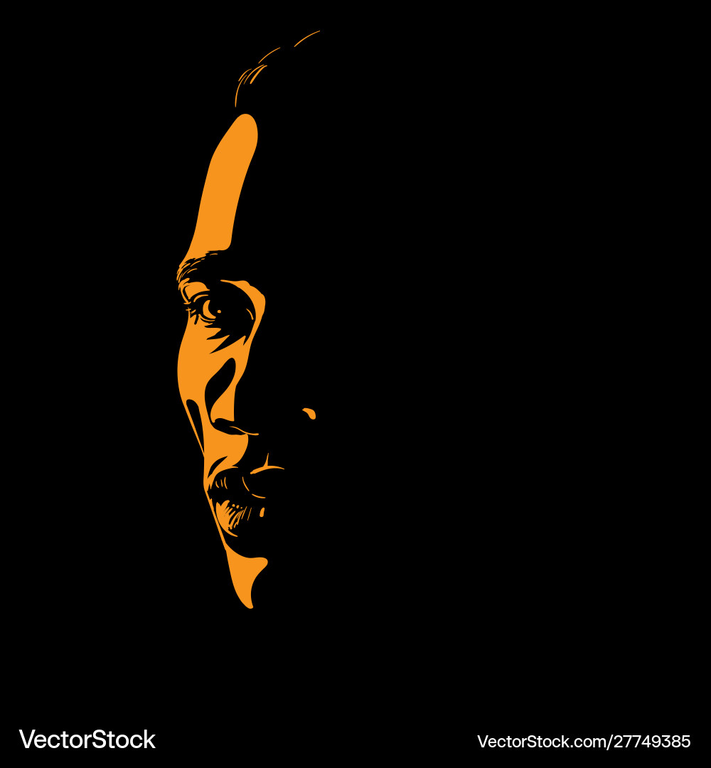 Shadow Man Face Vector Images (over 6,100)