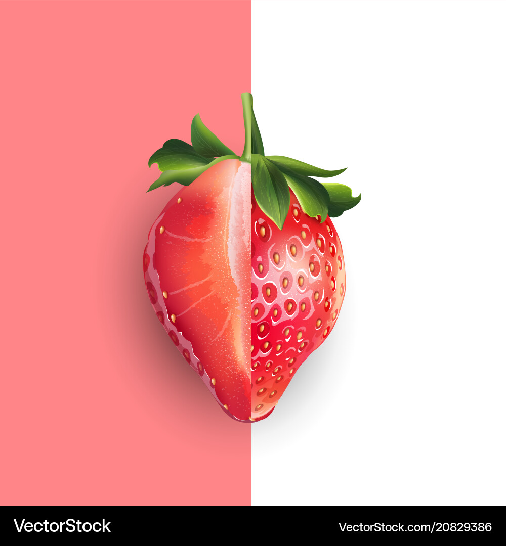 Strawberry Royalty Free Vector Image - VectorStock