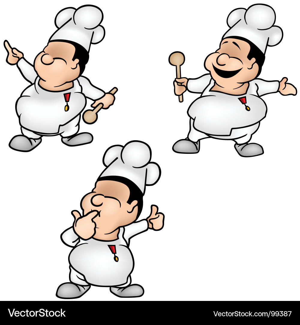 Cook set Royalty Free Vector Image - VectorStock