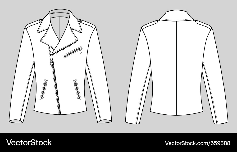 Jacket Royalty Free Vector Image - VectorStock