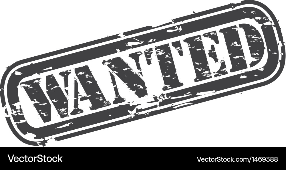 Wanted stamp Royalty Free Vector Image - VectorStock