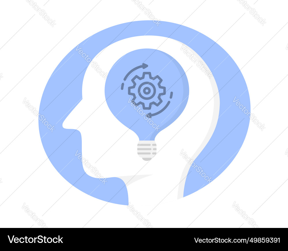 Creative thinking Royalty Free Vector Image - VectorStock