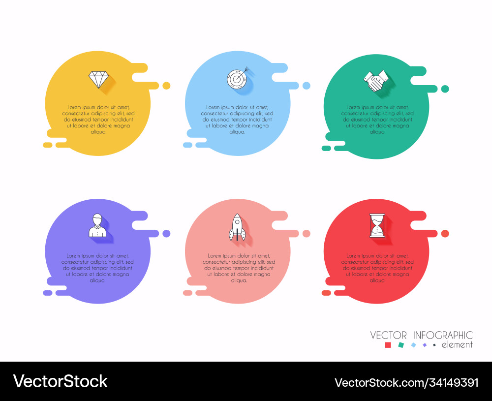 Info graphics for your business presentations can Vector Image