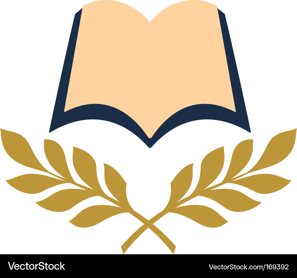 Open book symbol Royalty Free Vector Image - VectorStock