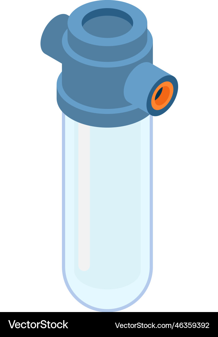 Water cleaning vial composition Royalty Free Vector Image